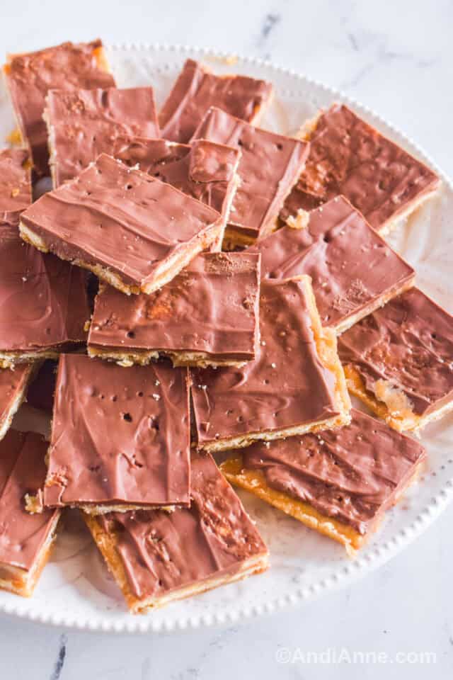 The Best Saltine Cracker Candy (Aka Christmas Crack)