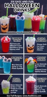 6 Easy Halloween Party Drinks: Great for kids.