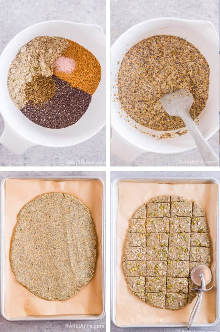 Four Seed Crackers - Andi Anne