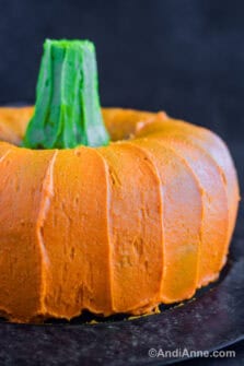 Pumpkin Shaped Cake Andi Anne